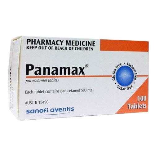 Panamax 500mg 100 Tablets